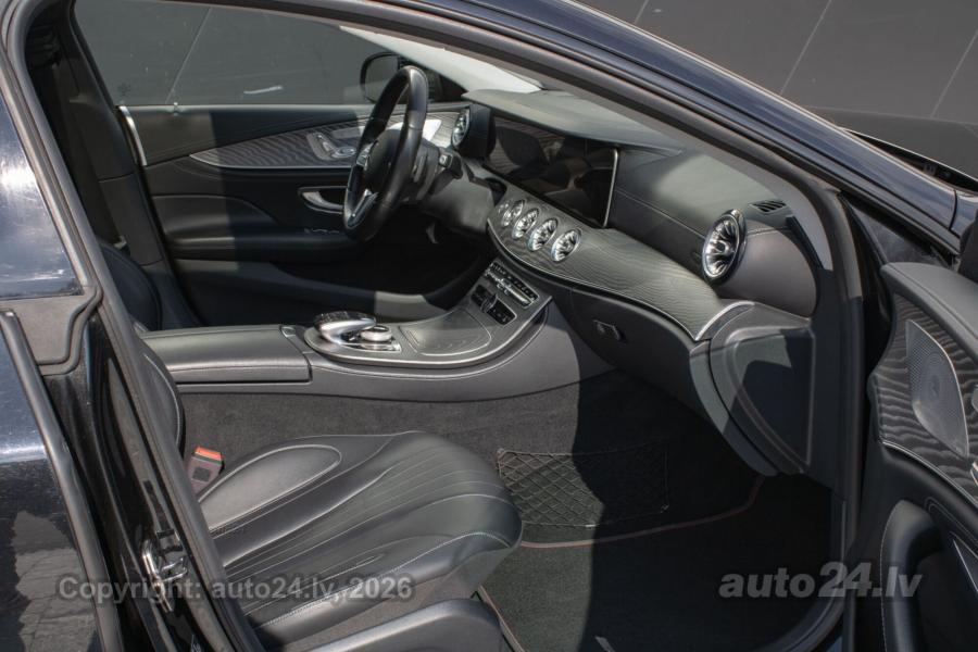 Black Mercedes-Benz CLS-Class 2019 in Tallinn, with an engine capacity of 2.90 L and mileage of 210 thousand km for 32500 €, photo 24 on AUTOMOTO.COM.LV