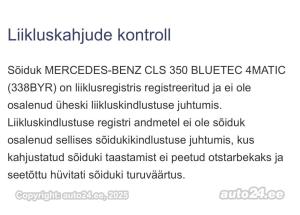 Черный Мерседес ЦЛС-Класс 2015 в Тарту, объемом двигателя 3.00 л и пробегом 240 тыс. км за 15899 €, фото 30 на AUTOMOTO.COM.LV