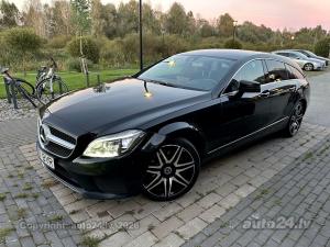 Black Mercedes-Benz CLS-Class 2015 in Tartu, with an engine capacity of 3.00 L and mileage of 240 thousand km for 13999 €, photo 4 on AUTOMOTO.COM.LV