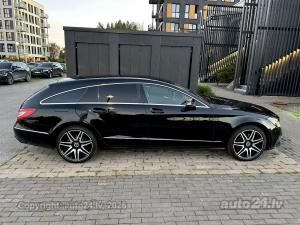 Black Mercedes-Benz CLS-Class 2015 in Tartu, with an engine capacity of 3.00 L and mileage of 240 thousand km for 13999 €, photo 6 on AUTOMOTO.COM.LV