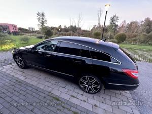 Black Mercedes-Benz CLS-Class 2015 in Tartu, with an engine capacity of 3.00 L and mileage of 240 thousand km for 13999 €, photo 7 on AUTOMOTO.COM.LV