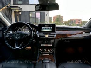 Black Mercedes-Benz CLS-Class 2015 in Tartu, with an engine capacity of 3.00 L and mileage of 240 thousand km for 13999 €, photo 13 on AUTOMOTO.COM.LV