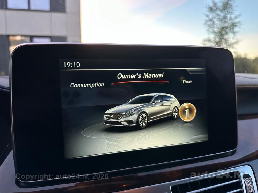 Black Mercedes-Benz CLS-Class 2015 in Tartu, with an engine capacity of 3.00 L and mileage of 240 thousand km for 13999 €, photo 16 on AUTOMOTO.COM.LV