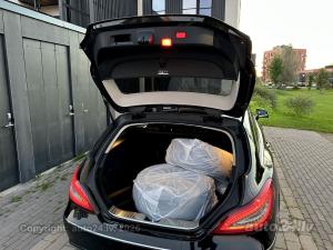 Black Mercedes-Benz CLS-Class 2015 in Tartu, with an engine capacity of 3.00 L and mileage of 240 thousand km for 13999 €, photo 26 on AUTOMOTO.COM.LV