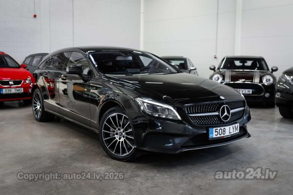 Melns Mercedes-Benz CLS-Class 2015 Tallina, ar dzinēja tilpumu 3.00 L un nobraukumu 242 tūkst. km par 13990 €, foto 1 vietnē AUTOMOTO.COM.LV