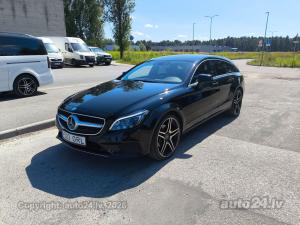 Black Mercedes-Benz CLS-Class 2016 in Tallinn, with an engine capacity of 2.10 L and mileage of 275 thousand km for 19200 €, photo  on AUTOMOTO.COM.LV