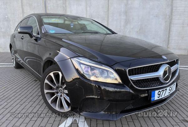Melns Mercedes-Benz CLS-Class 2016 Tallina, ar dzinēja tilpumu 2.10 L un nobraukumu 270 tūkst. km par 13799 €, foto 1 vietnē AUTOMOTO.COM.LV