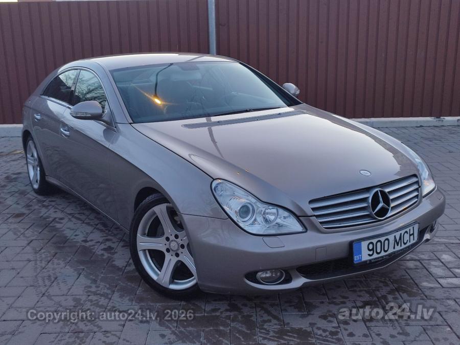 Pelēks Mercedes-Benz CLS-Class 2005 Viljandi, ar dzinēja tilpumu 3.50 L un nobraukumu 355 tūkst. km par 2999 €, foto 1 vietnē AUTOMOTO.COM.LV