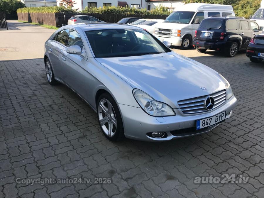 Pelēks Mercedes-Benz CLS-Class 2007 Tallina, ar dzinēja tilpumu 3.50 L un nobraukumu 101 tūkst. km par 12500 €, foto 3 vietnē AUTOMOTO.COM.LV