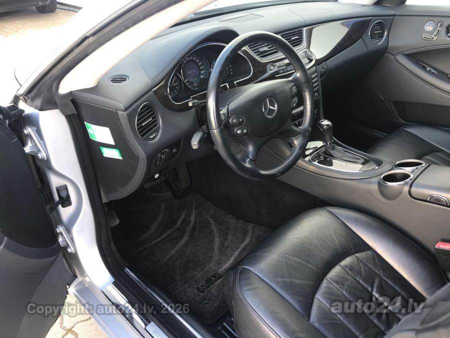 Pelēks Mercedes-Benz CLS-Class 2007 Tallina, ar dzinēja tilpumu 3.50 L un nobraukumu 101 tūkst. km par 12500 €, foto 8 vietnē AUTOMOTO.COM.LV