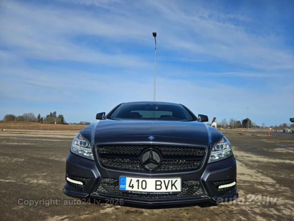 Grey Mercedes-Benz CLS-Class 2011 in Tallinn, with an engine capacity of 3.00 L and mileage of 195 thousand km for 19500 €, photo 1 on AUTOMOTO.COM.LV