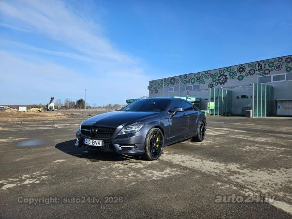 Grey Mercedes-Benz CLS-Class 2011 in Tallinn, with an engine capacity of 3.00 L and mileage of 195 thousand km for 19500 €, photo 2 on AUTOMOTO.COM.LV
