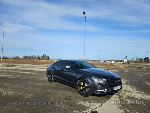 Grey Mercedes-Benz CLS-Class 2011 in Tallinn, with an engine capacity of 3.00 L and mileage of 195 thousand km for 19500 €, photo 4 on AUTOMOTO.COM.LV