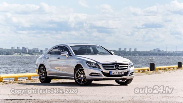Grey Mercedes-Benz CLS-Class 2013 in Tallinn, with an engine capacity of 3.00 L and mileage of 222 thousand km for 18500 €, photo 1 on AUTOMOTO.COM.LV