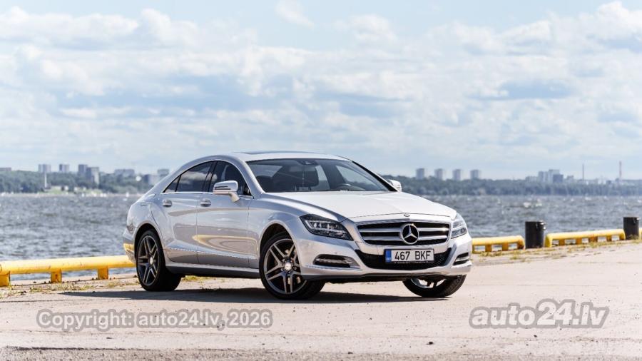 Pelēks Mercedes-Benz CLS-Class 2013 Tallina, ar dzinēja tilpumu 3.00 L un nobraukumu 222 tūkst. km par 18500 €, foto 1 vietnē AUTOMOTO.COM.LV
