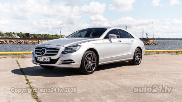 Grey Mercedes-Benz CLS-Class 2013 in Tallinn, with an engine capacity of 3.00 L and mileage of 222 thousand km for 18500 €, photo 2 on AUTOMOTO.COM.LV