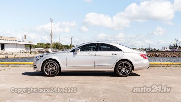 Grey Mercedes-Benz CLS-Class 2013 in Tallinn, with an engine capacity of 3.00 L and mileage of 222 thousand km for 18500 €, photo 3 on AUTOMOTO.COM.LV