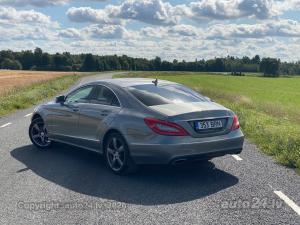 Pelēks Mercedes-Benz CLS-Class 2013 Tallina, ar dzinēja tilpumu 2.10 L un nobraukumu 399 tūkst. km par 14000 €, foto  vietnē AUTOMOTO.COM.LV