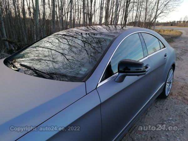 Grey Mercedes-Benz CLS-Class 2015 in Tartu, with an engine capacity of 2.10 L and mileage of 201 thousand km for 21850 €, photo 11 on AUTOMOTO.COM.LV