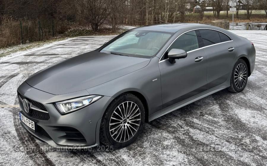 Pelēks Mercedes-Benz CLS-Class 2019 Tallina, ar dzinēja tilpumu 2.90 L un nobraukumu 168 tūkst. km par 41500 €, foto 1 vietnē AUTOMOTO.COM.LV