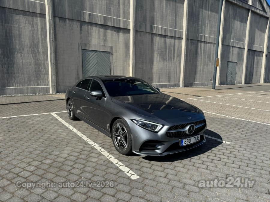 Pelēks Mercedes-Benz CLS-Class 2019 Tallina, ar dzinēja tilpumu 2.90 L un nobraukumu 129 tūkst. km par 39000 €, foto 1 vietnē AUTOMOTO.COM.LV