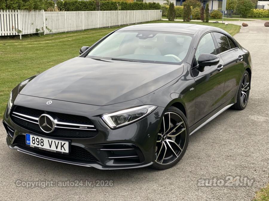 Grey Mercedes-Benz CLS-Class 2019 in Tallinn, with an engine capacity of 3.00 L and mileage of 91 thousand km for 44900 €, photo 1 on AUTOMOTO.COM.LV