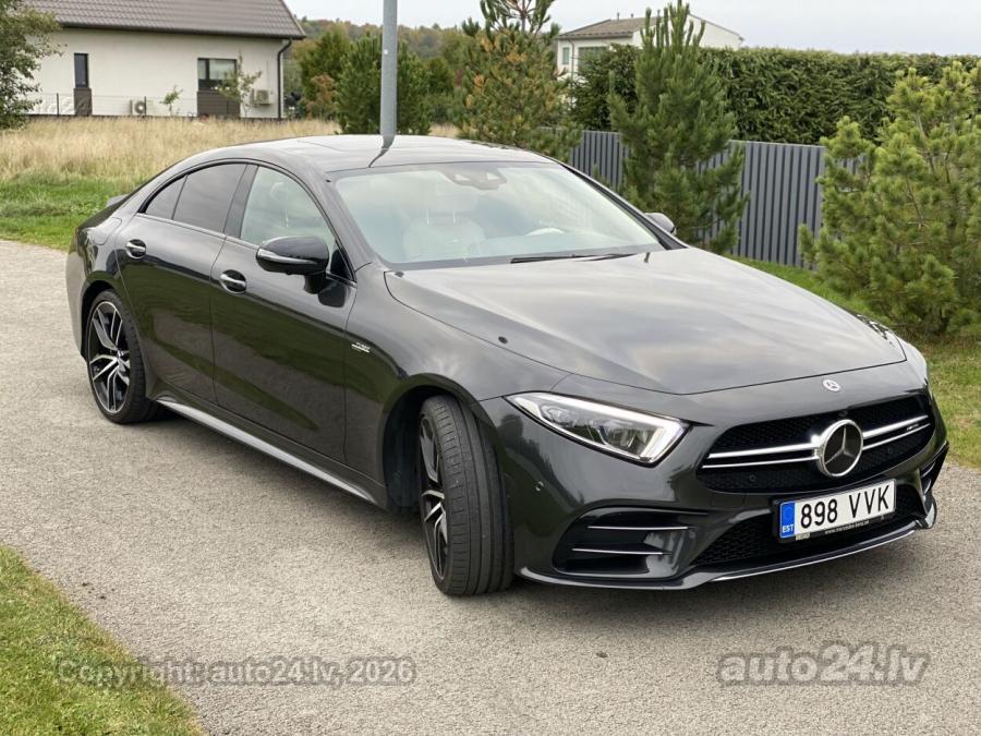 Grey Mercedes-Benz CLS-Class 2019 in Tallinn, with an engine capacity of 3.00 L and mileage of 91 thousand km for 44900 €, photo 3 on AUTOMOTO.COM.LV