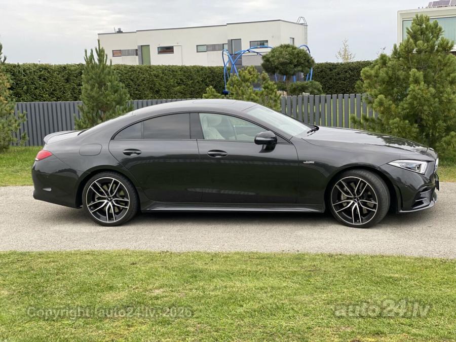 Grey Mercedes-Benz CLS-Class 2019 in Tallinn, with an engine capacity of 3.00 L and mileage of 91 thousand km for 44900 €, photo 4 on AUTOMOTO.COM.LV