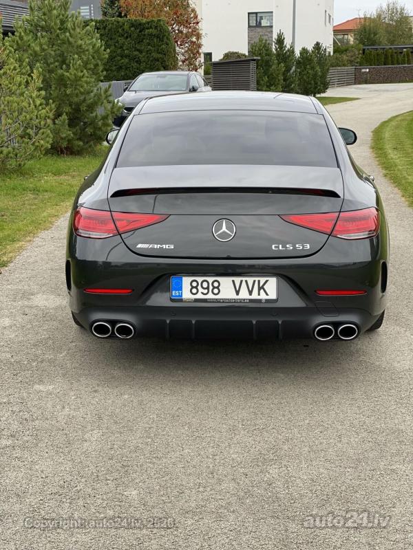 Grey Mercedes-Benz CLS-Class 2019 in Tallinn, with an engine capacity of 3.00 L and mileage of 91 thousand km for 44900 €, photo 5 on AUTOMOTO.COM.LV