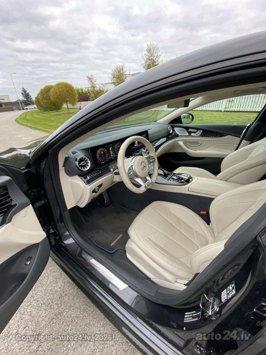 Grey Mercedes-Benz CLS-Class 2019 in Tallinn, with an engine capacity of 3.00 L and mileage of 91 thousand km for 44900 €, photo 7 on AUTOMOTO.COM.LV