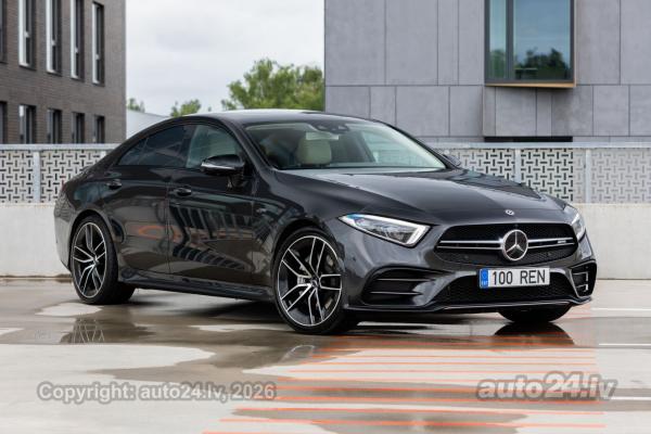 Grey Mercedes-Benz CLS-Class 2019 in Tallinn, with an engine capacity of 3.00 L and mileage of 100 thousand km for 45900 €, photo 1 on AUTOMOTO.COM.LV