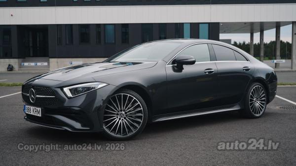 Grey Mercedes-Benz CLS-Class 2023 in Tallinn, with an engine capacity of 2.00 L and mileage of 45 thousand km for 64900 €, photo 2 on AUTOMOTO.COM.LV