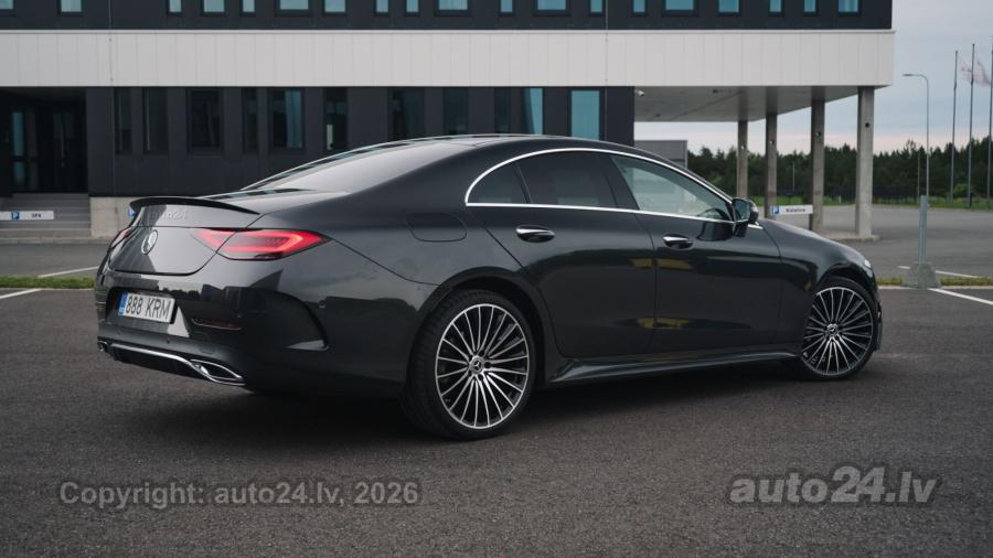 Grey Mercedes-Benz CLS-Class 2023 in Tallinn, with an engine capacity of 2.00 L and mileage of 45 thousand km for 64900 €, photo 7 on AUTOMOTO.COM.LV
