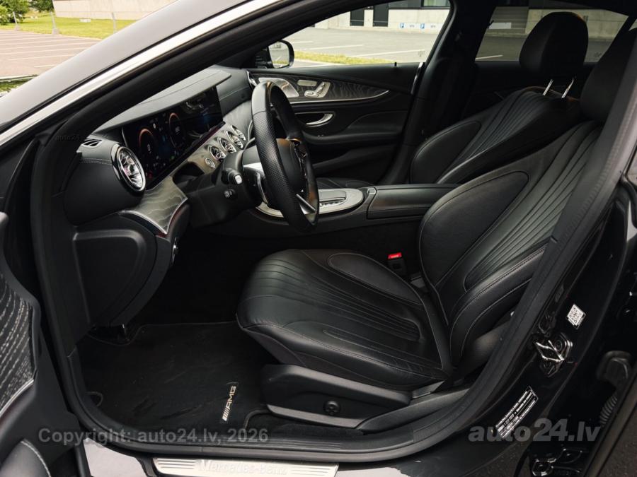 Grey Mercedes-Benz CLS-Class 2023 in Tallinn, with an engine capacity of 2.00 L and mileage of 45 thousand km for 64900 €, photo 22 on AUTOMOTO.COM.LV