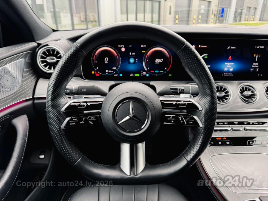 Grey Mercedes-Benz CLS-Class 2023 in Tallinn, with an engine capacity of 2.00 L and mileage of 45 thousand km for 64900 €, photo 25 on AUTOMOTO.COM.LV