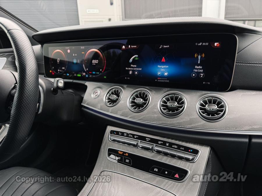 Grey Mercedes-Benz CLS-Class 2023 in Tallinn, with an engine capacity of 2.00 L and mileage of 45 thousand km for 64900 €, photo 26 on AUTOMOTO.COM.LV