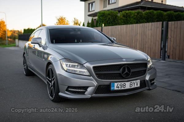 Grey Mercedes-Benz CLS-Class 2012 in Tallinn, with an engine capacity of 3.00 L and mileage of 348 thousand km for 8990 €, photo 5 on AUTOMOTO.COM.LV
