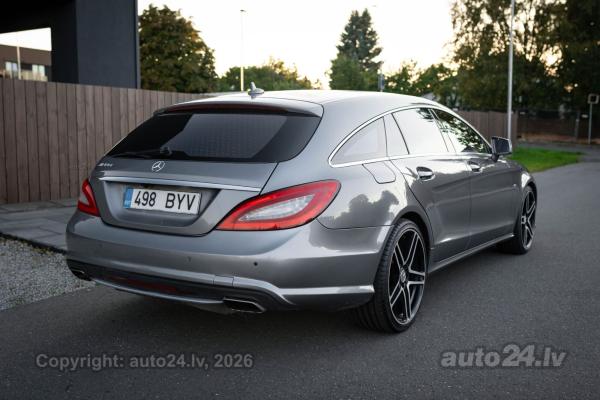 Grey Mercedes-Benz CLS-Class 2012 in Tallinn, with an engine capacity of 3.00 L and mileage of 348 thousand km for 8990 €, photo 7 on AUTOMOTO.COM.LV