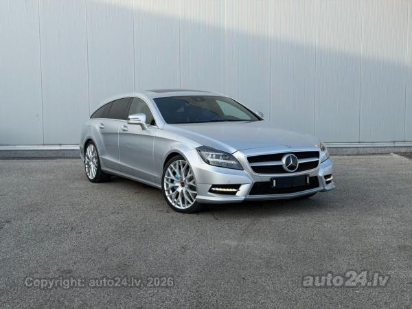 Grey Mercedes-Benz CLS-Class 2013 in Tartu, with an engine capacity of 3.00 L and mileage of 176 thousand km for 17500 €, photo 1 on AUTOMOTO.COM.LV