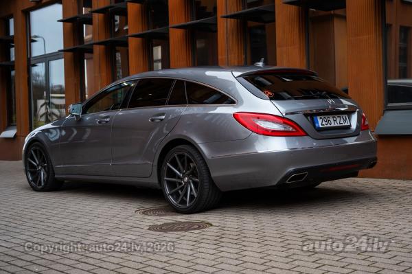 Grey Mercedes-Benz CLS-Class 2013 in Tallinn, with an engine capacity of 3.00 L and mileage of 336 thousand km for 9999 €, photo 4 on AUTOMOTO.COM.LV