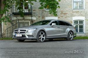 Grey Mercedes-Benz CLS-Class 2014 in Tallinn, with an engine capacity of 3.00 L and mileage of 223 thousand km for 17499 €, photo 1 on AUTOMOTO.COM.LV