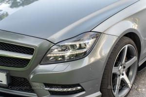 Grey Mercedes-Benz CLS-Class 2014 in Tallinn, with an engine capacity of 3.00 L and mileage of 223 thousand km for 17499 €, photo 8 on AUTOMOTO.COM.LV