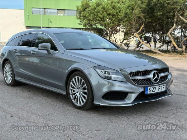 Grey Mercedes-Benz CLS-Class 2015 in Tallinn, with an engine capacity of 3.00 L and mileage of 188 thousand km for 15690 €, photo 1 on AUTOMOTO.COM.LV