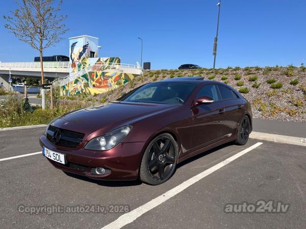 Sarkans Mercedes-Benz CLS-Class 2006 Tallina, ar dzinēja tilpumu 5.40 L un nobraukumu 219 tūkst. km par 17900 €, foto 1 vietnē AUTOMOTO.COM.LV