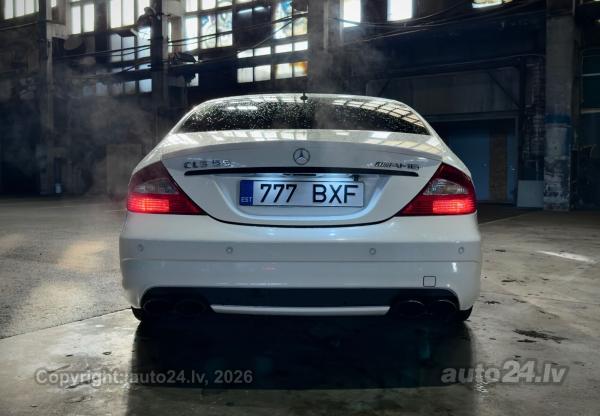 Balts Mercedes-Benz CLS-Class 2006 Tallina, ar dzinēja tilpumu 5.40 L un nobraukumu 124 tūkst. km par 24999 €, foto 6 vietnē AUTOMOTO.COM.LV