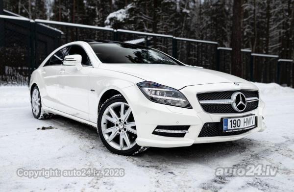 Balts Mercedes-Benz CLS-Class 2011 Tallina, ar dzinēja tilpumu 3.00 L un nobraukumu 320 tūkst. km par 10900 €, foto 1 vietnē AUTOMOTO.COM.LV