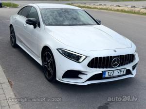 White Mercedes-Benz CLS-Class 2020 in Viljandi, with an engine capacity of 2.90 L and mileage of 175 thousand km for 41999 €, photo  on AUTOMOTO.COM.LV