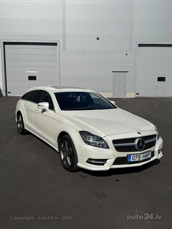 White Mercedes-Benz CLS-Class 2012 in Tallinn, with an engine capacity of 3.00 L and mileage of 232 thousand km for 16900 €, photo 2 on AUTOMOTO.COM.LV