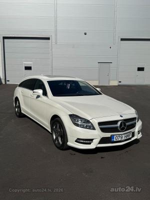 White Mercedes-Benz CLS-Class 2012 in Tallinn, with an engine capacity of 3.00 L and mileage of 232 thousand km for 16900 €, photo 3 on AUTOMOTO.COM.LV