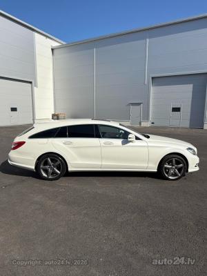 White Mercedes-Benz CLS-Class 2012 in Tallinn, with an engine capacity of 3.00 L and mileage of 232 thousand km for 16900 €, photo 8 on AUTOMOTO.COM.LV